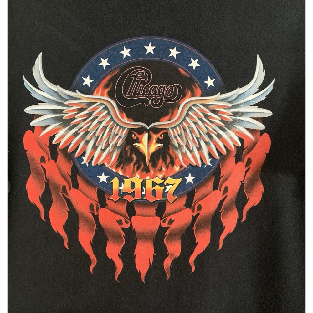 Vintage Chicago 1967 Eagle Logo Usa Tour 2006 Large Y… - Gem
